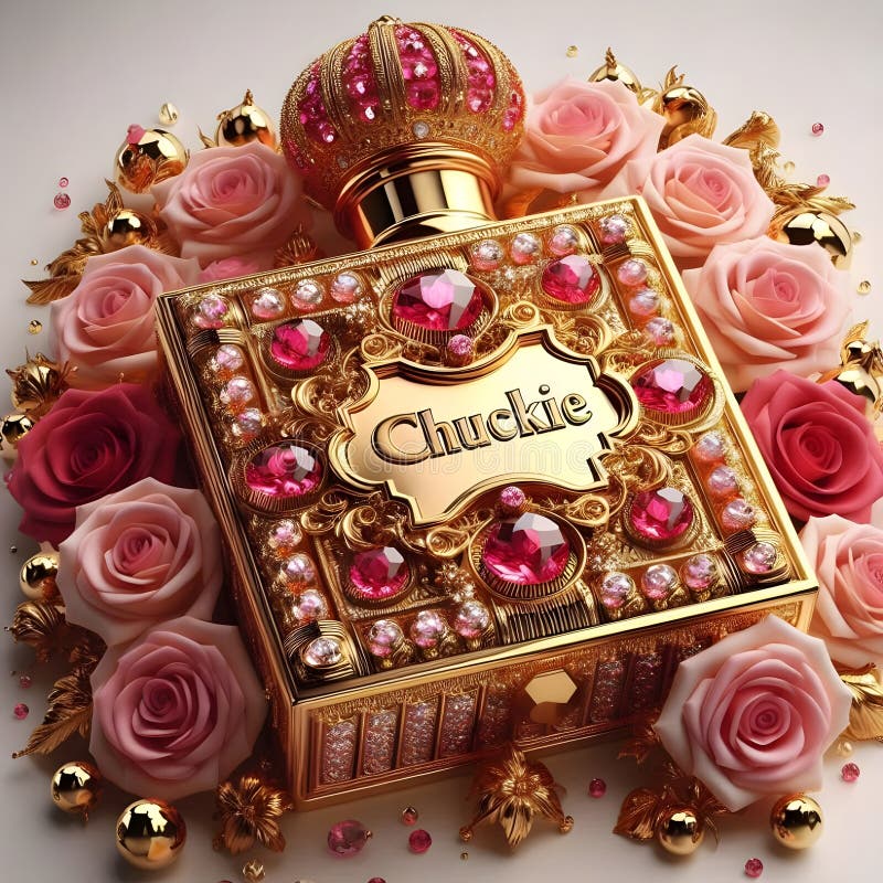 The Most Expensive Perfume in the World. Stock Illustration ...