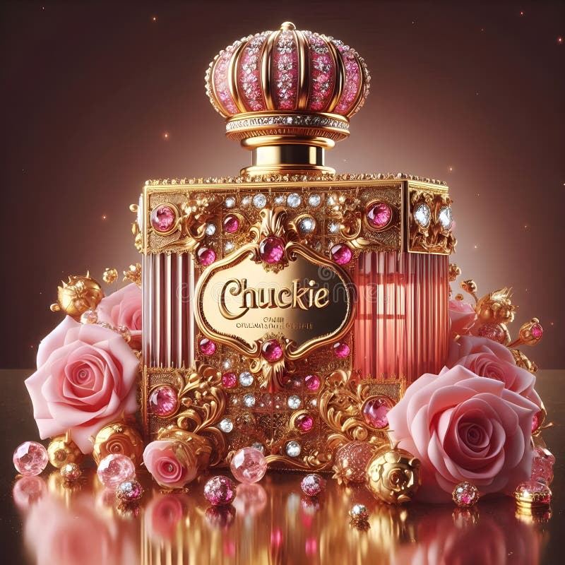 The Most Expensive Perfume in the World. Stock Illustration ...