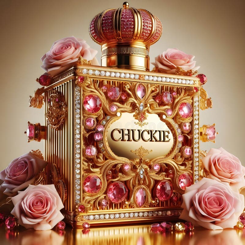 The Most Expensive Perfume in the World. Stock Illustration ...