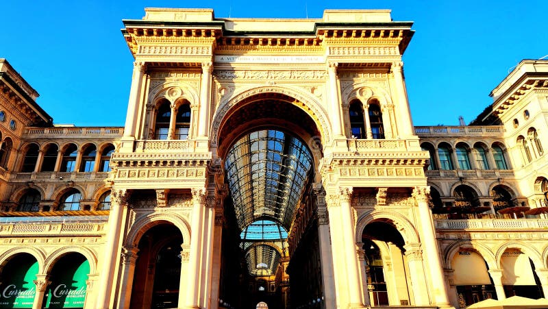 The Most Expensive Stores in Milan Editorial Stock Image - Image of ...