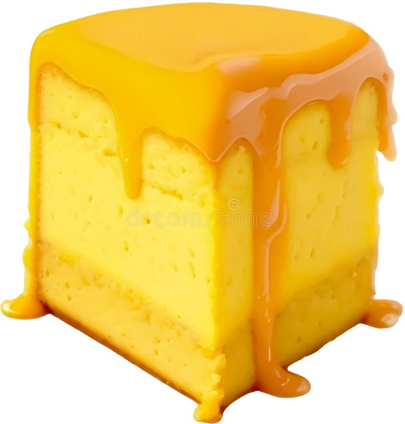 The Most really Good Custard Cake Stock Photo - Illustration of ...