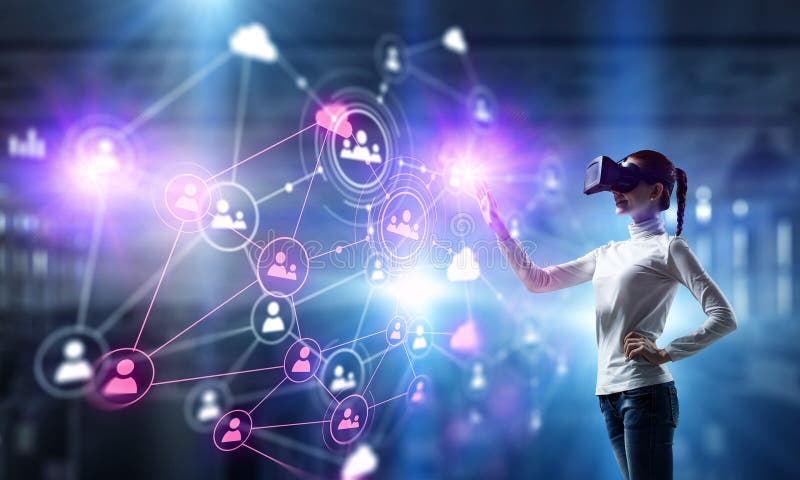 Most Impressive Entertainment Technologies. Mixed Media Stock Photo ...