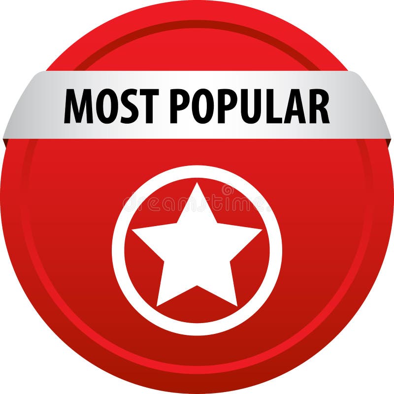 Popularity Button Stock Illustrations – 586 Popularity Button Stock ...