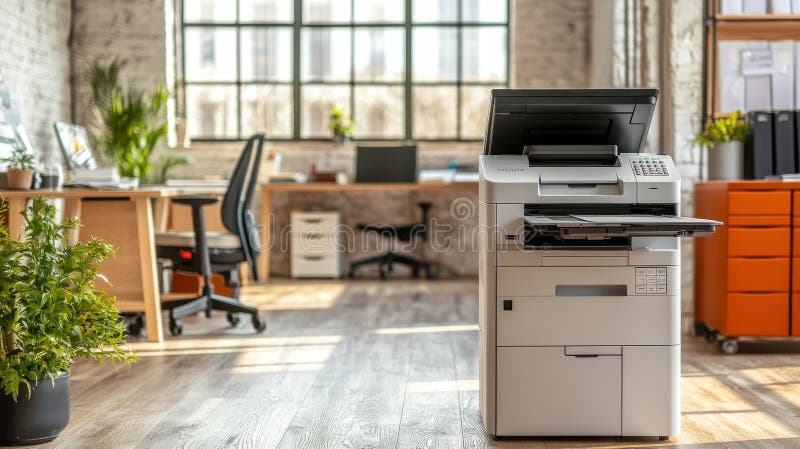 The Most Realistic Multifunction Printer for the Modern Office Stock ...