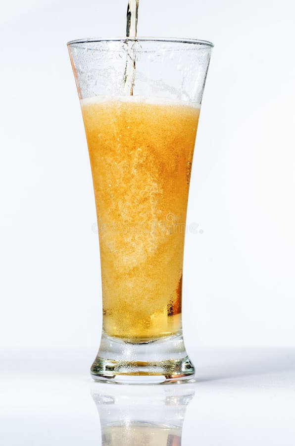 Most Refreshing Beer in the World Stock Image - Image of frosty ...