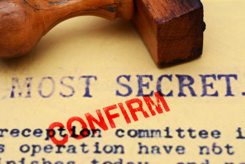 Most secret confirm stock image. Image of private, grungy - 170340545