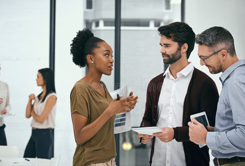 The Most Successful Ideas Stem from Working As a Team. a Group of ...