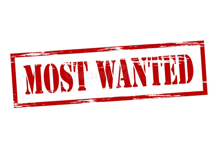 Most wanted stock illustration. Illustration of symbol - 109745430