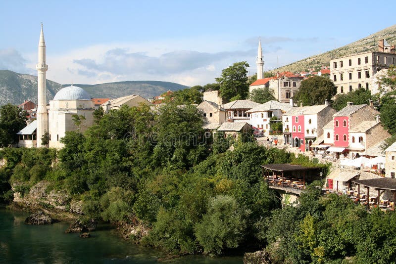 Mostar stock image. Image of europe, unesco, mostar, clear - 1094017