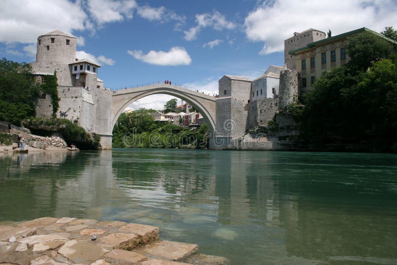 Mostar stock image. Image of history, river, historical - 767965