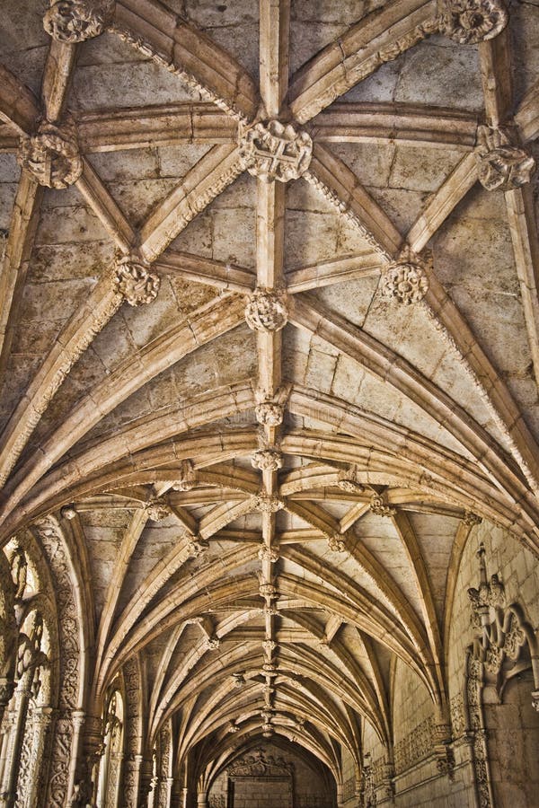Mosteiro Cloister Ceiling stock photo. Image of cloister - 20191610