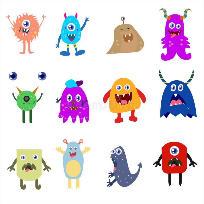 Moster 2 stock illustration. Illustration of drawing - 235667300