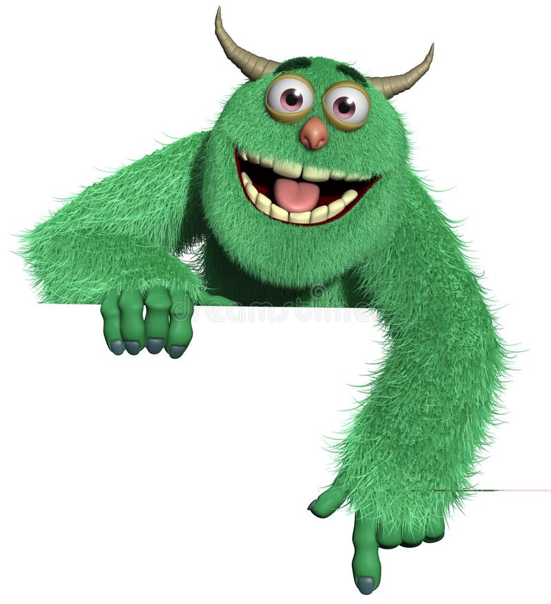 Mostro illustrazione di stock. Illustrazione di branche - 35196441