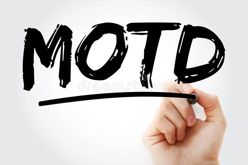 Motd Stock Photos - Free & Royalty-Free Stock Photos from Dreamstime