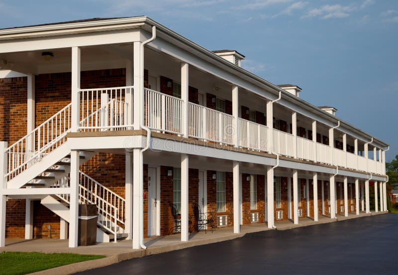 Motel stock image. Image of structure, lodging, rooms - 26137523