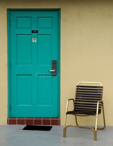 Motel room door stock photo. Image of budget, rest, sign - 12102200