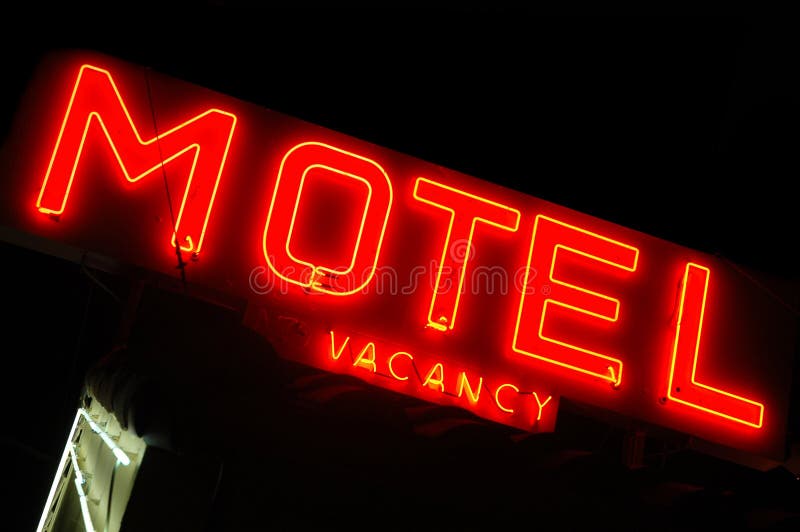 Motel Sign stock image. Image of motel, sign, signage - 1408007