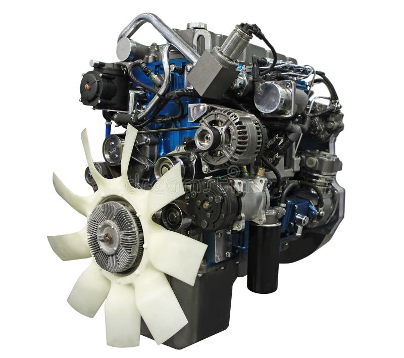 Moteur diesel photo stock. Image du propre, essence, pétrole - 21303508