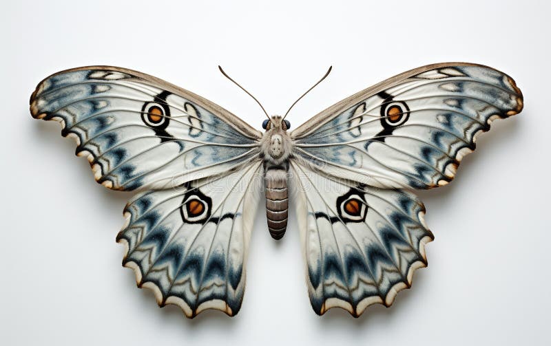 Moth on Transparent Background -Generative Ai Stock Image - Image of ...