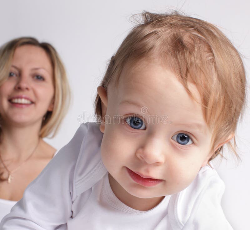 Mother with baby stock photo. Image of care, mother, adult - 12241914