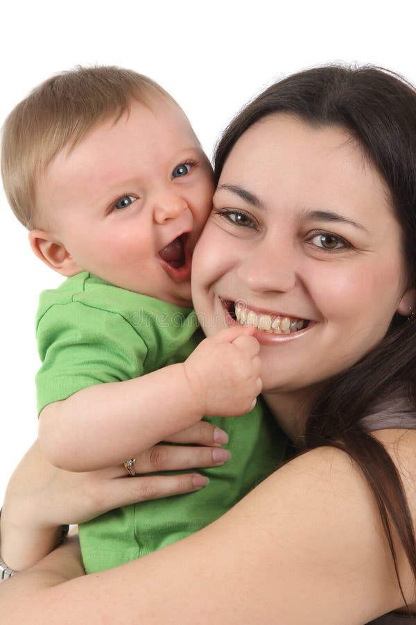 Mother and Baby stock photo. Image of beautiful, healthy - 19370560
