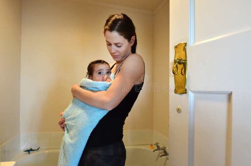 Mother Baby Relationship stock image. Image of girl, beautiful - 23677087