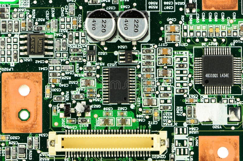 Mother Board Circuits stock photo. Image of microcircuits - 23032152