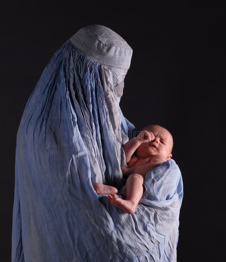 Mother and boy stock photo. Image of baby, hold, veil - 7705830