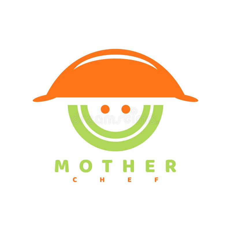 Mother Chef Design Logo Vector Stock Vector - Illustration of graphic ...