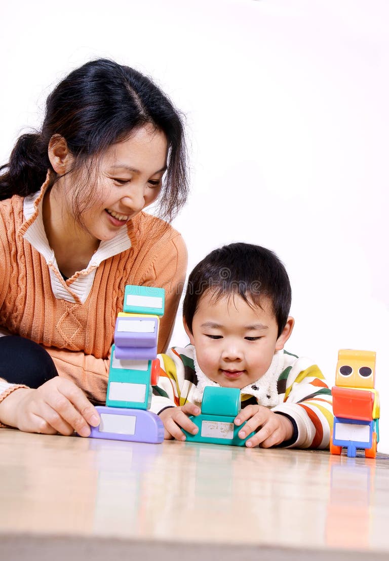 4,227 Mother Child Playing Blocks Stock Photos - Free & Royalty-Free ...