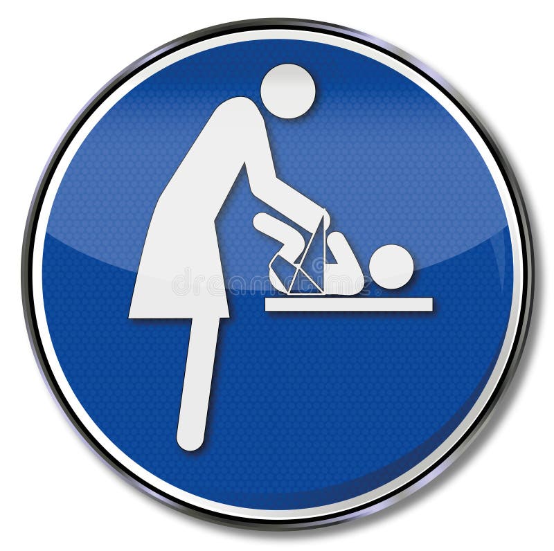 Changing Table Icon. Monochrome Simple Changing Table Icon for ...