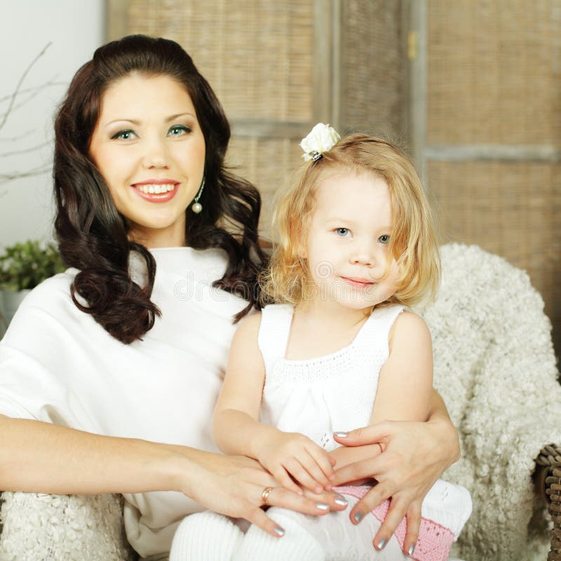 Mother and Child - Parental Love Stock Image - Image of people, smile ...