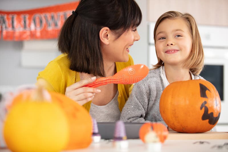 Mother and Daughter Having Fun at Home Stock Photo - Image of woman ...