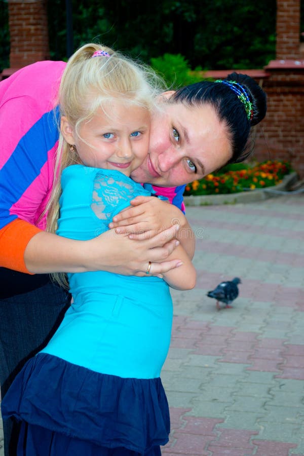 Mother and daughter stock image. Image of attractive - 33601283