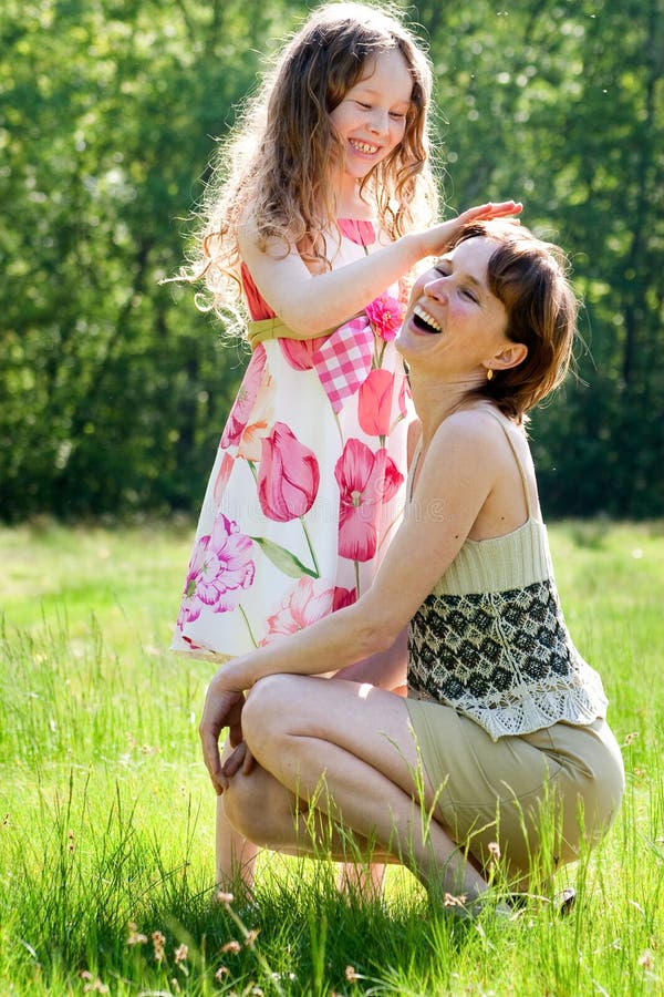 Mother and Daugther Relationship Stock Photo - Image of spring, russian ...