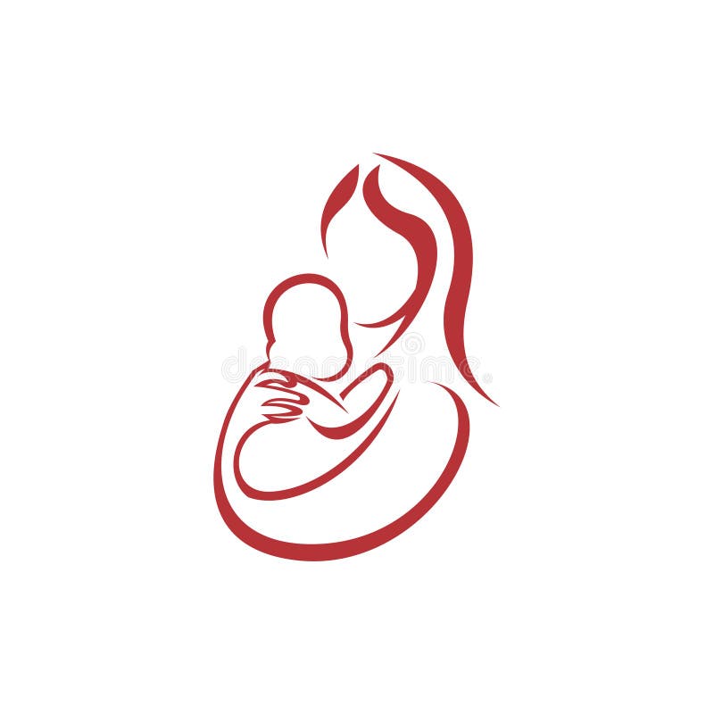 Mother Days Logo Design Concept, Mothers Day Illustration, Mothers Day ...