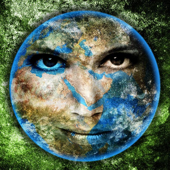 Mother Earth Collage High-quality Stock Photo - Image of environmental ...