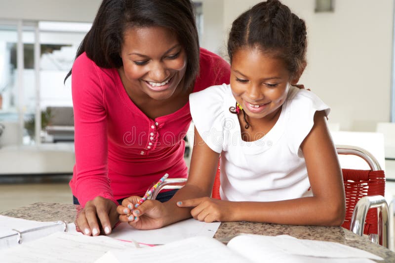 114 African American Homework Mum Stock Photos - Free & Royalty-Free ...