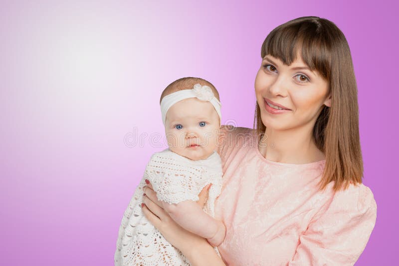 Mother Holding Her Baby Daughter Stock Image - Image of affection, love ... Mother Holding Her Baby Daughter Stock Image - Image of affection, love ...