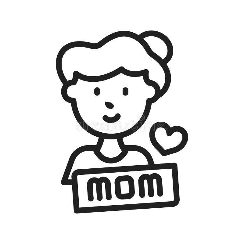 Mother`s Day Icon Set stock vector. Illustration of expanded - 214966175