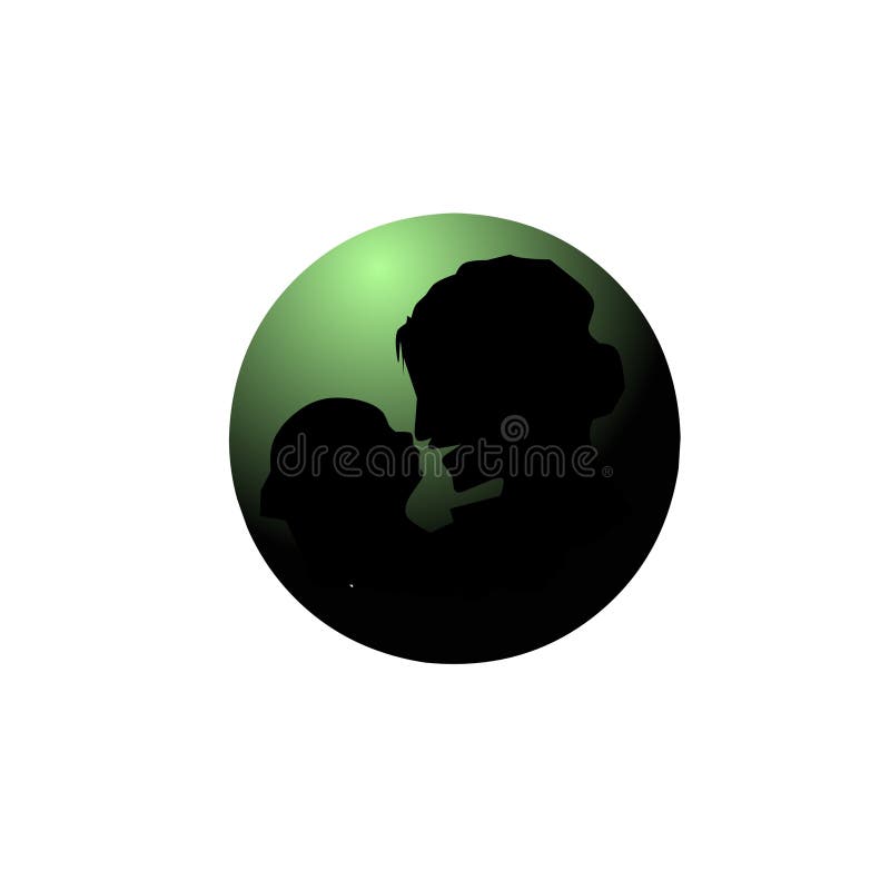 Mother love logo design stock illustration. Illustration of poster ...