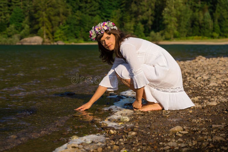 Mother Nature stock image. Image of woman, green, nature - 27001675