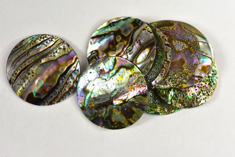 Mother of pearl shells stock image. Image of rainbow - 112220625