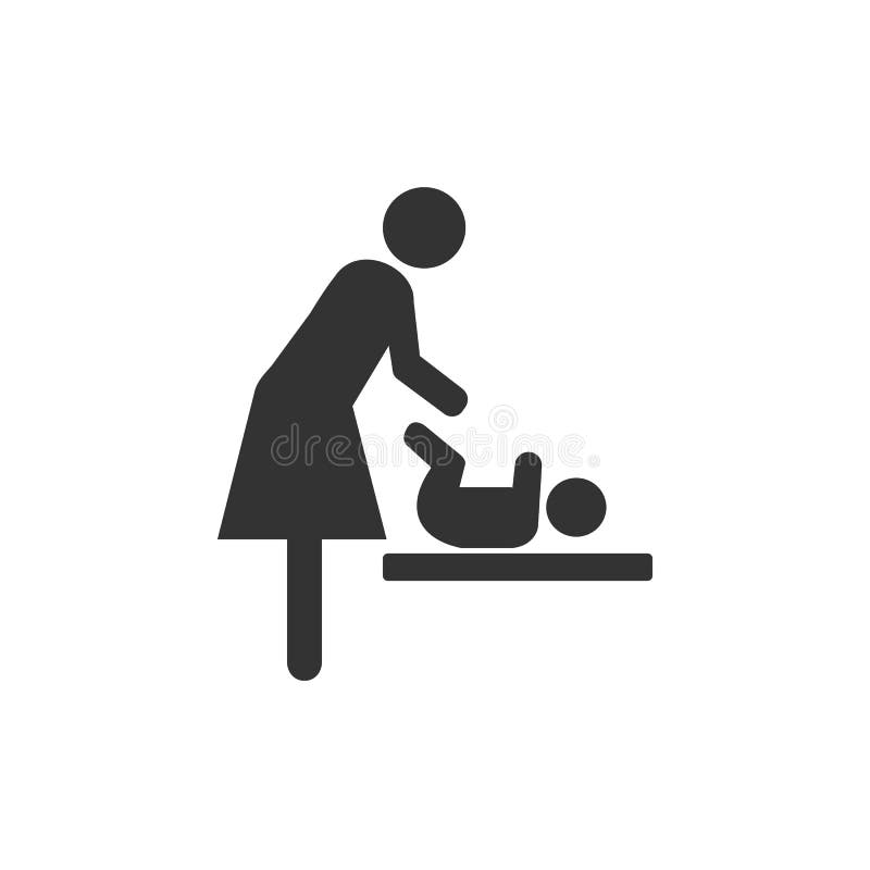 Mother s room icon stock illustration. Illustration of shape - 250735081