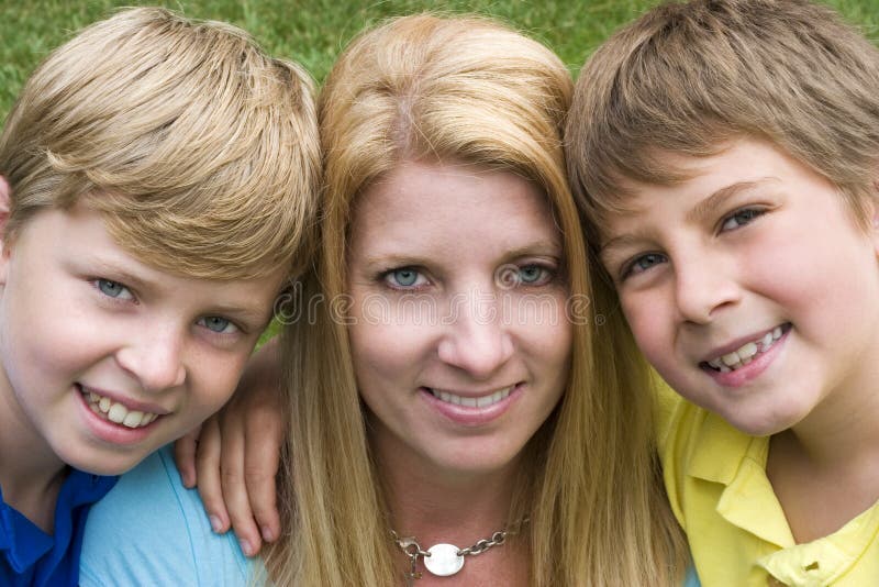 Mother Son Family stock image. Image of smile, happy, mother - 861287