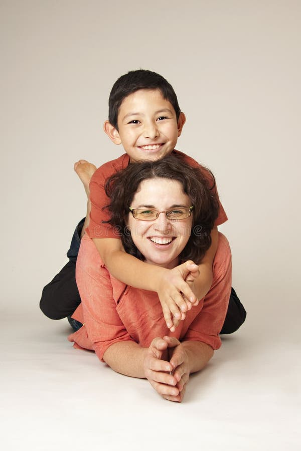 Mother and son portrait stock photo. Image of motherhood - 17238210
