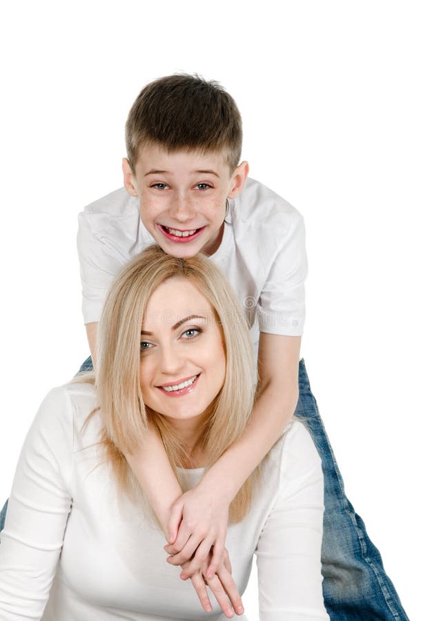 Mother and son stock image. Image of love, families, caucasian - 30421769