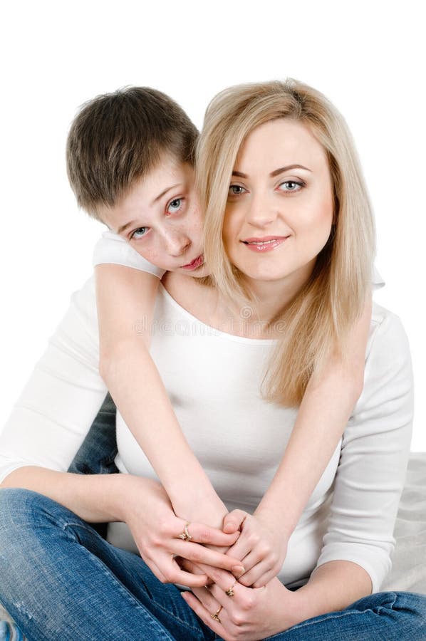 Mother and son stock image. Image of love, families, caucasian - 30421769