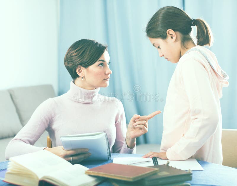 Mother teaches daughter stock photo. Image of education - 89775278 Mother teaches daughter stock photo. Image of education - 89775278