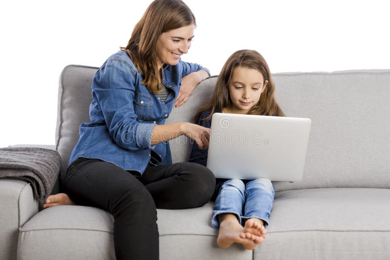 Mother Teaching Her Little Daughter Stock Image - Image of happiness ... Mother Teaching Her Little Daughter Stock Image - Image of happiness ...